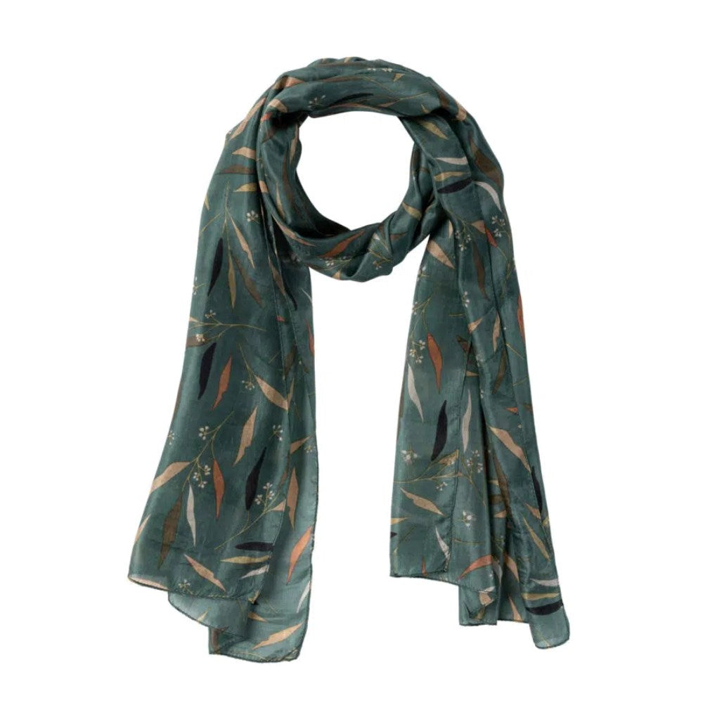Scarf | Silk | gumleaf | teal